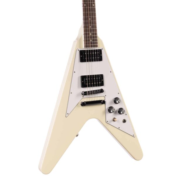Gibson 70s Flying V Classic White | Moore Guitars