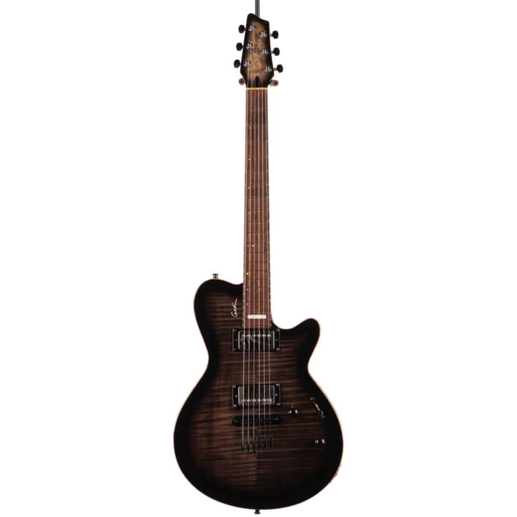 Pre-Owned 2005 Godin LG Signature Trans Black | Moore Guitars